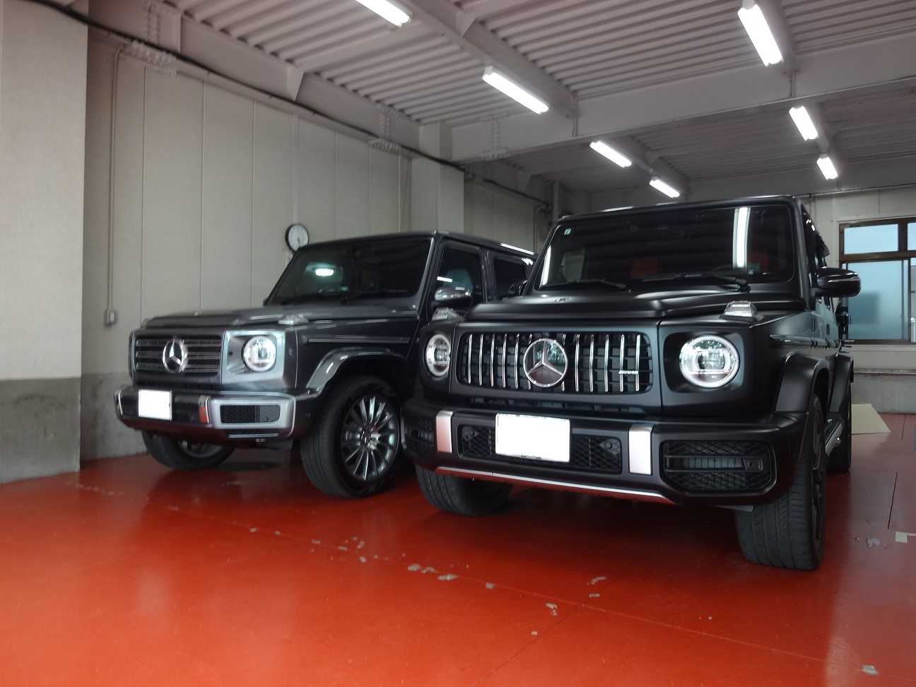 新旧 Gクラス（W463＆W463A）入庫 | 広島の自動車整備・タイヤ交換・タイヤ預かりは「S.A」